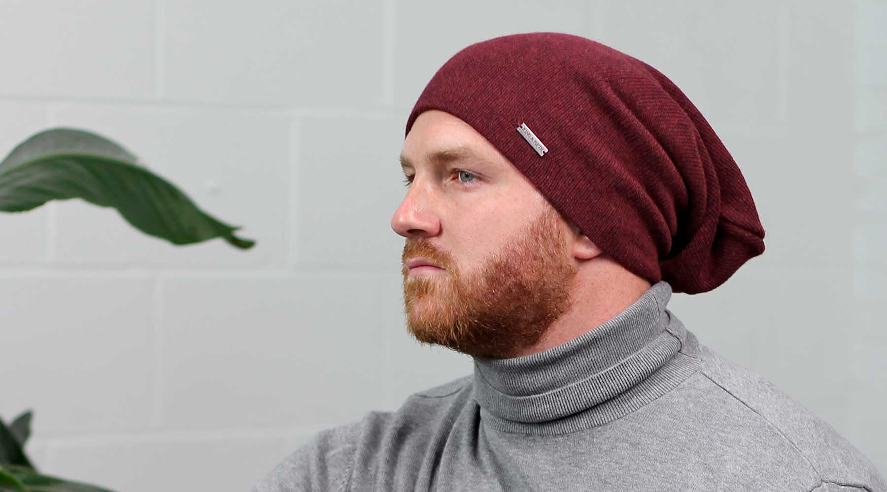 Oversized Beanie by K&F® | Shop XL Beanies for Big Head & Big Beanies ...